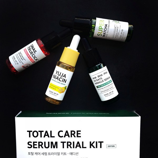Some By Mi, Total Care Serum Trial Kit, 4 Piece Set